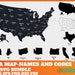 50 States SVG Bundle, Outline United States Map Svg File, Usa MAP SVG ...