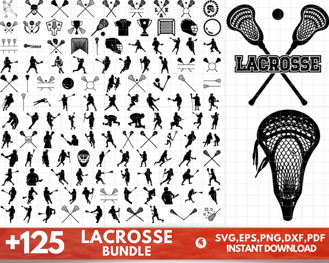 Lacrosse SVG Bundle, Lacrosse PNG Bundle, Lacrosse Clipart, Lacrosse ...