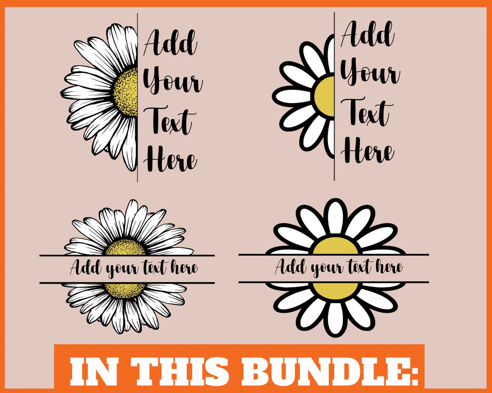 34 Daisy SVG Daisy SVG Bundle Daisy Flower SVG Daisy - Etsy Canada