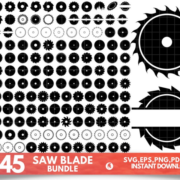 Saw Blade Svg - Etsy