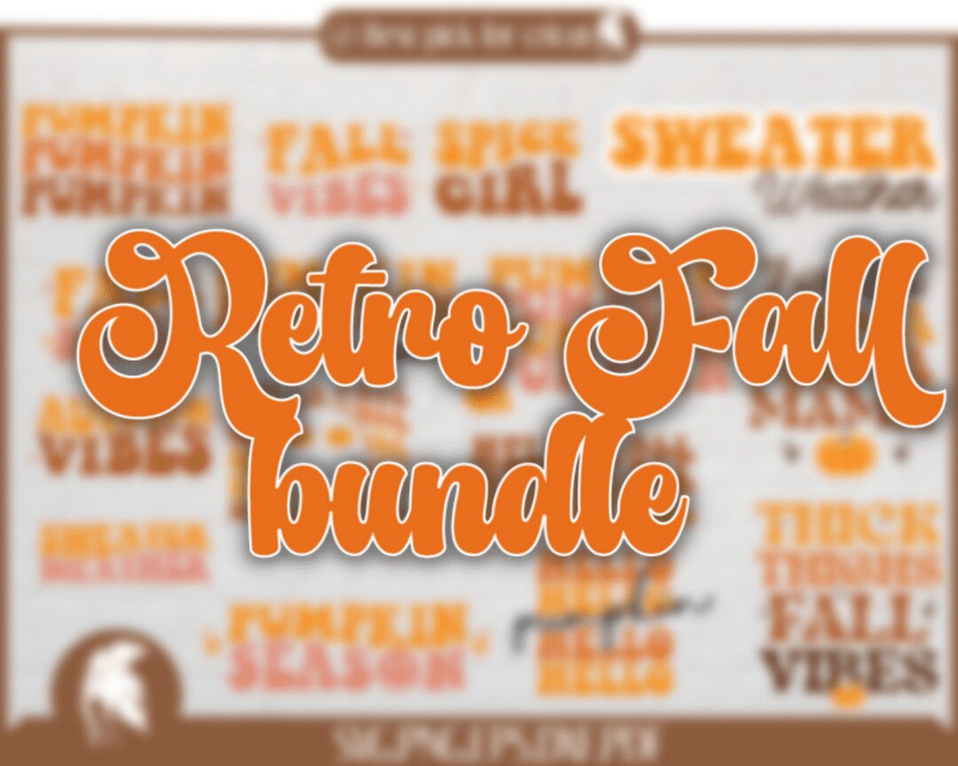 Retro Fall SVG Bundle-automne Automne Svg, Automne Rétro Svg,hello Fall ...