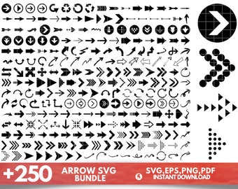 53 Arrows SVG, Arrow Svg Bundle, Arrows Svg, Arrow Cut File, Arrow ...