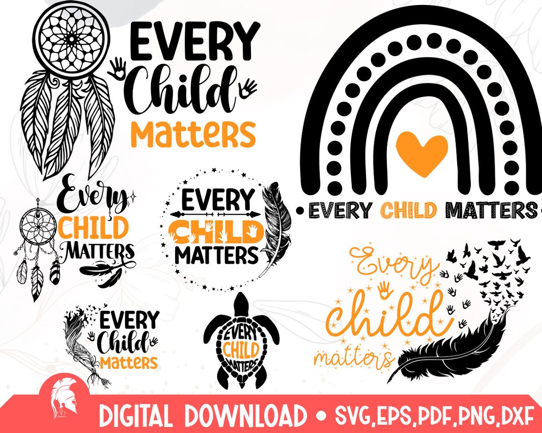Every Child Matters SVG Bundle, Children School Svg, Honour Children ...