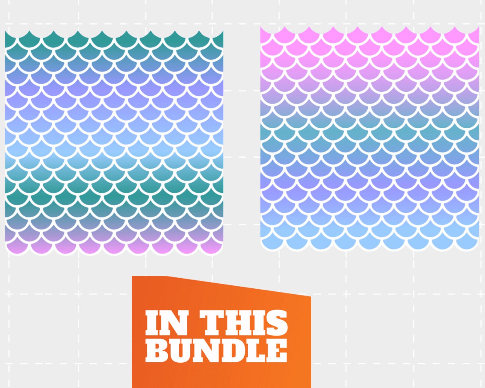Mermaid Scales SVG, Mermaid Cut File Pattern, Mermaid Background, Png ...