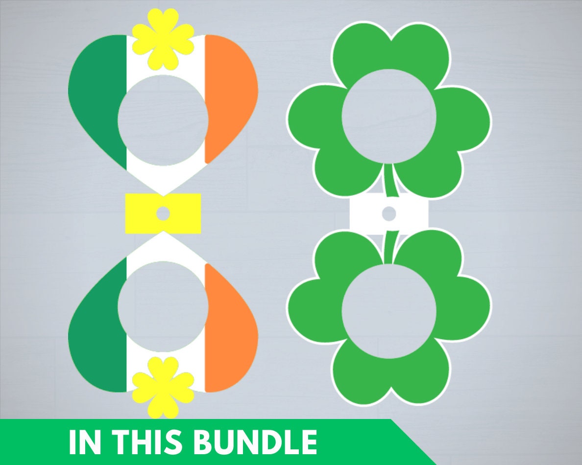 10 St Patricks Lollipop Holder SVG Cut File St Patrick Candy - Etsy