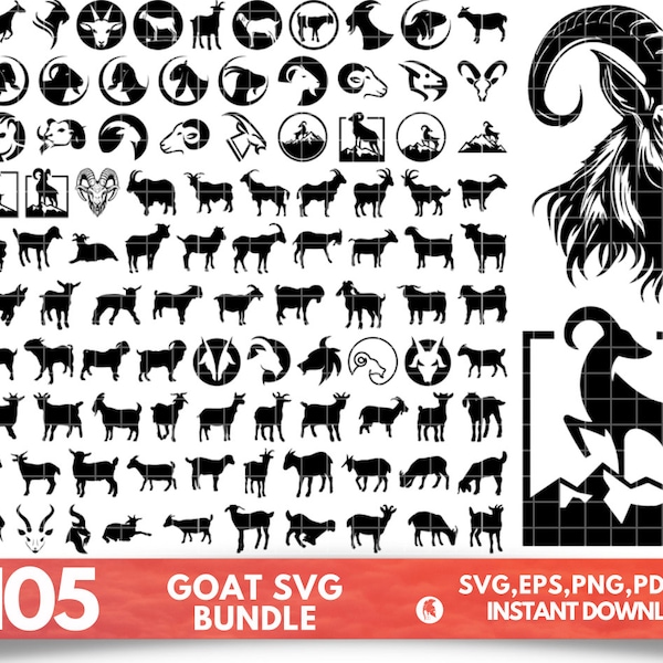 Goat svg - Etsy