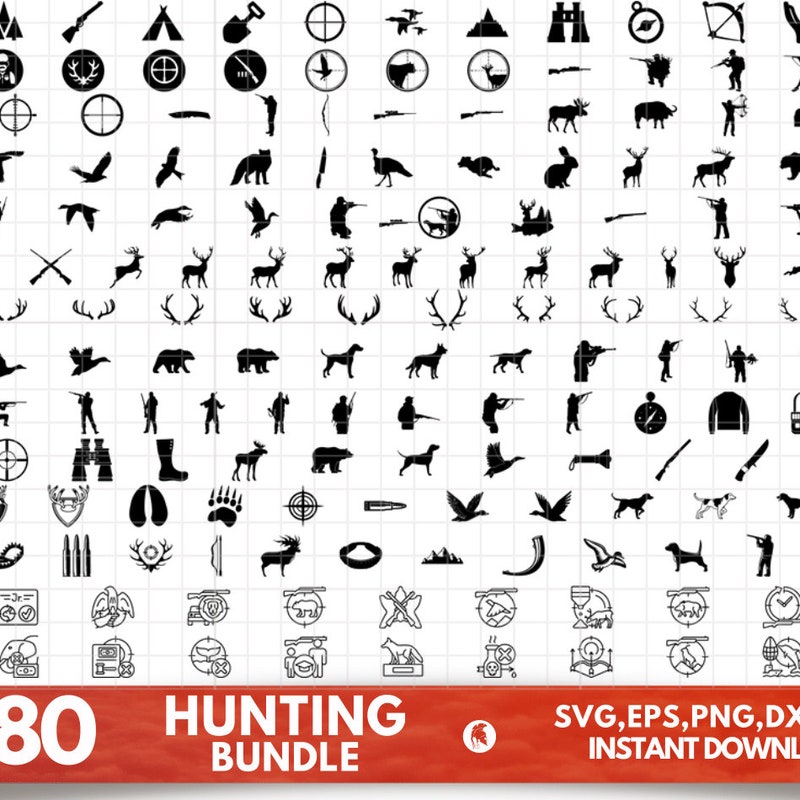 Hunting Svg - Etsy