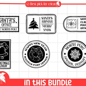 NORTH POLE Svg - Santa Sack Svg, Polar Express Svg, Santa Mail Svg ...