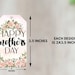 Mother's Day Gift Tags ENGLISH & SPANISH / 3 Styles / Mother's Day ...