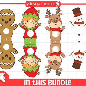 Christmas Lollipop Holder Svg, BUNDLE, Christmas Favor for Kids ...