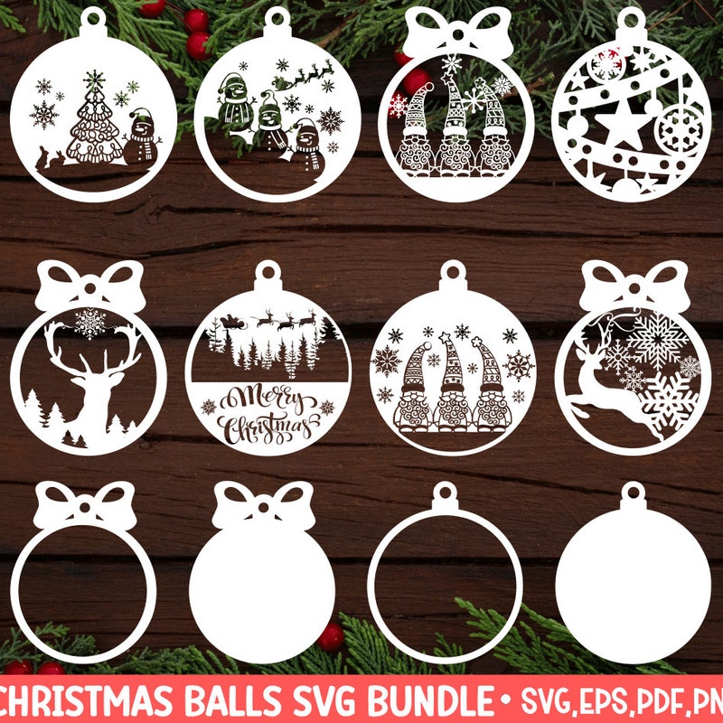 Christmas Bauble Wall Art - Etsy