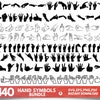 West Side Hand Gesture Svg, Westside Hand Sign Svg, Westsider, W ...