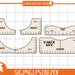 Tshirt Ruler Big Svg Bundle, Tshirt Alignment Tool Svg, Tshirt ...