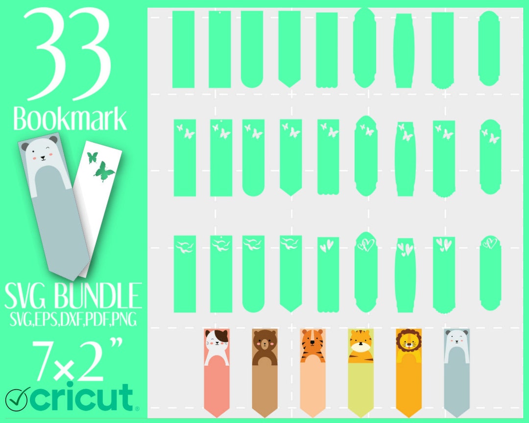 Bookmark SVG Bundle, Bookmarks, Bookmark Svg, Teacher Gift, Reading ...