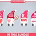 8 Valentine Day Svg Bundle | Valentine Gnome Svg | Gnomes Svg | Love ...