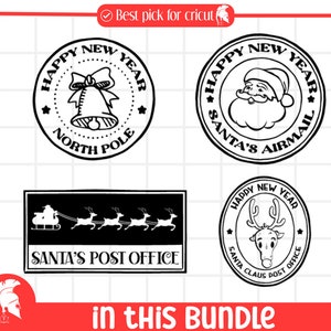 NORTH POLE Svg - Santa Sack Svg, Polar Express Svg, Santa Mail Svg ...