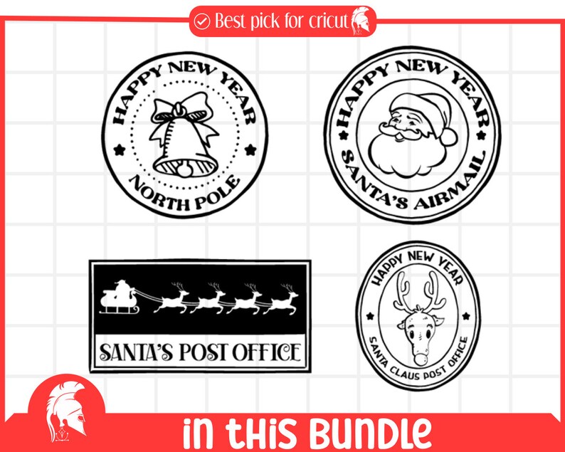 NORTH POLE Svg - Santa Sack Svg, Polar Express Svg, Santa Mail Svg ...