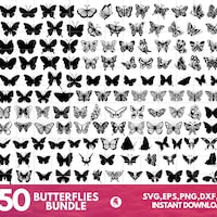 Butterfly Svg - Etsy