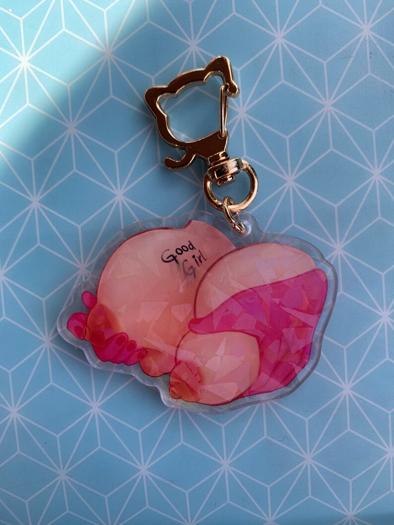 Pink Squish Keychain - Etsy