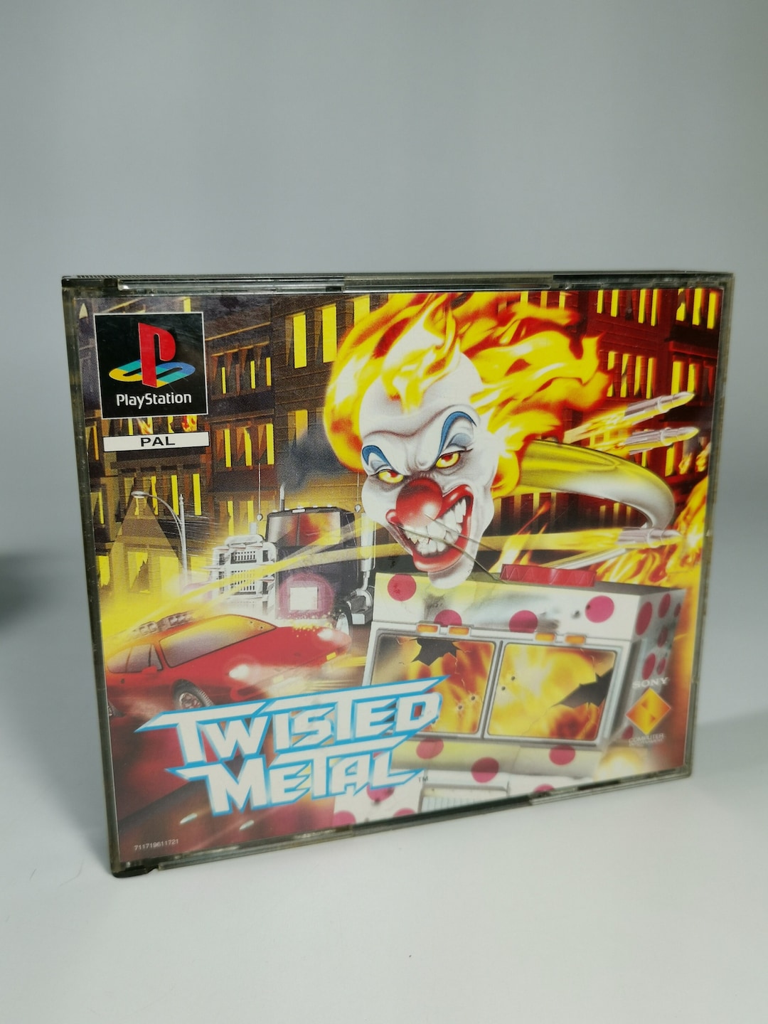 Twisted Metal Playstation 1 Pal Game European Version With Manual PS1 ...