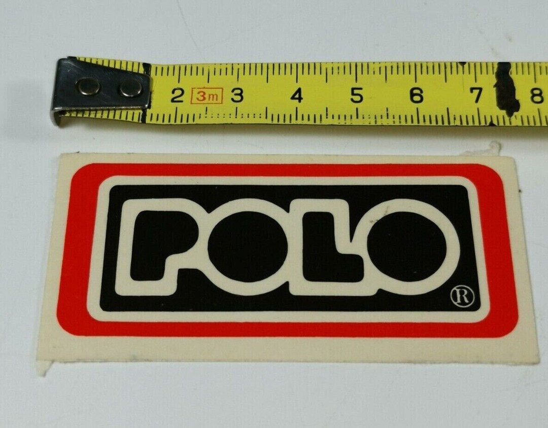 POLO SCHOOL BAGS Vintage Decal Sticker 80s 90s, Sticker Collection ...