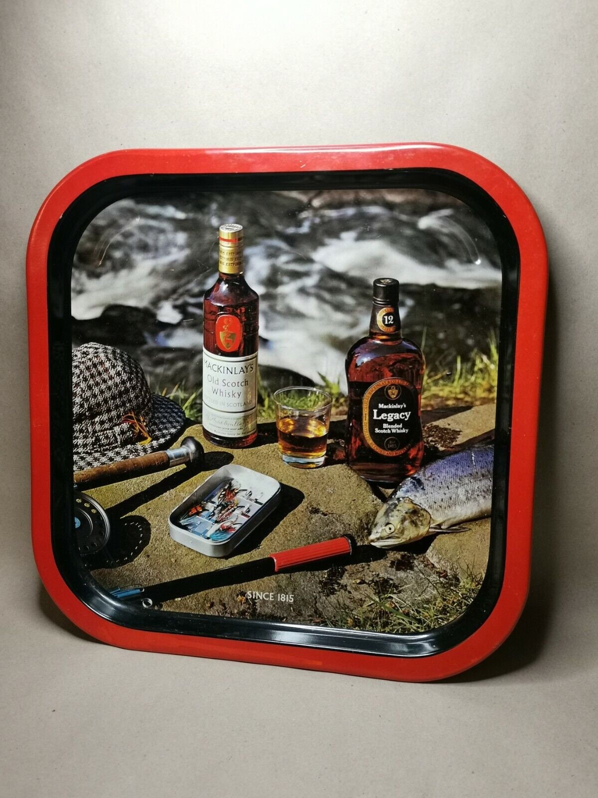Mackinlay's Whisky Old Scotch & Legacy Vintage Advertising Serving Tray ...