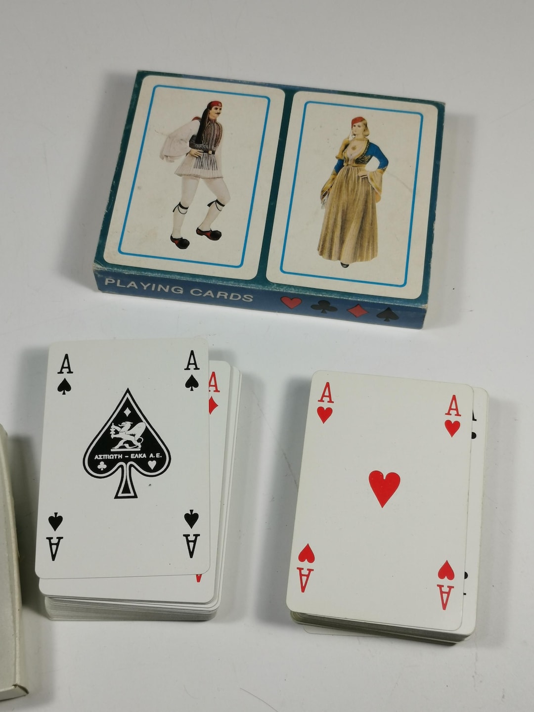 Greek Playing Cards Double Deck,greece Traditionl Souvenir Double Deck ...