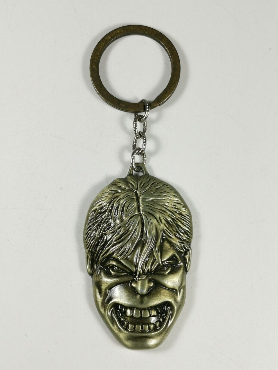 The Incredible Hulk Marvel Gold Color Metal Keychain Keyring - Etsy