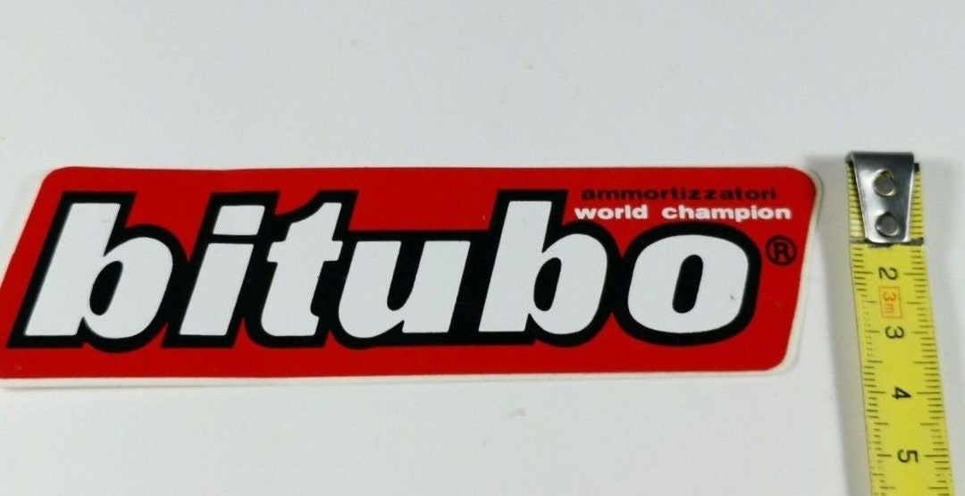 Bitubo Ammortizzatori World Champion Vintage Moto Racing Decal Sticker ...