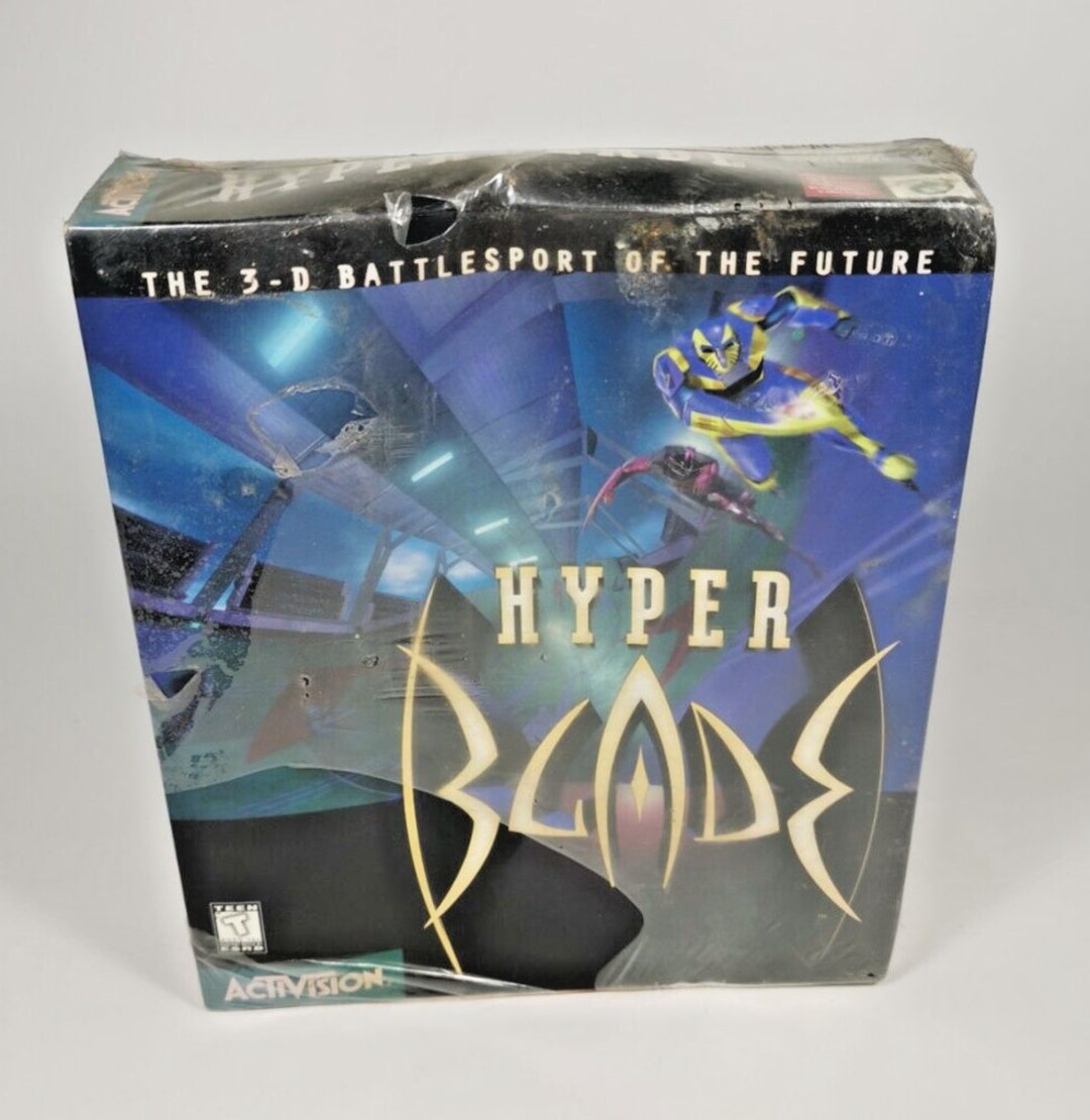 HYPER BLADE 3-D Battlesport of the Future Game 1996 Activision Pc Games ...