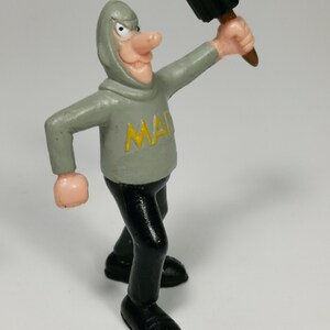 Inspector Gadget M.A.D. Agent Bad Guy Goon Vintage 3 PVC Mini Figure ...