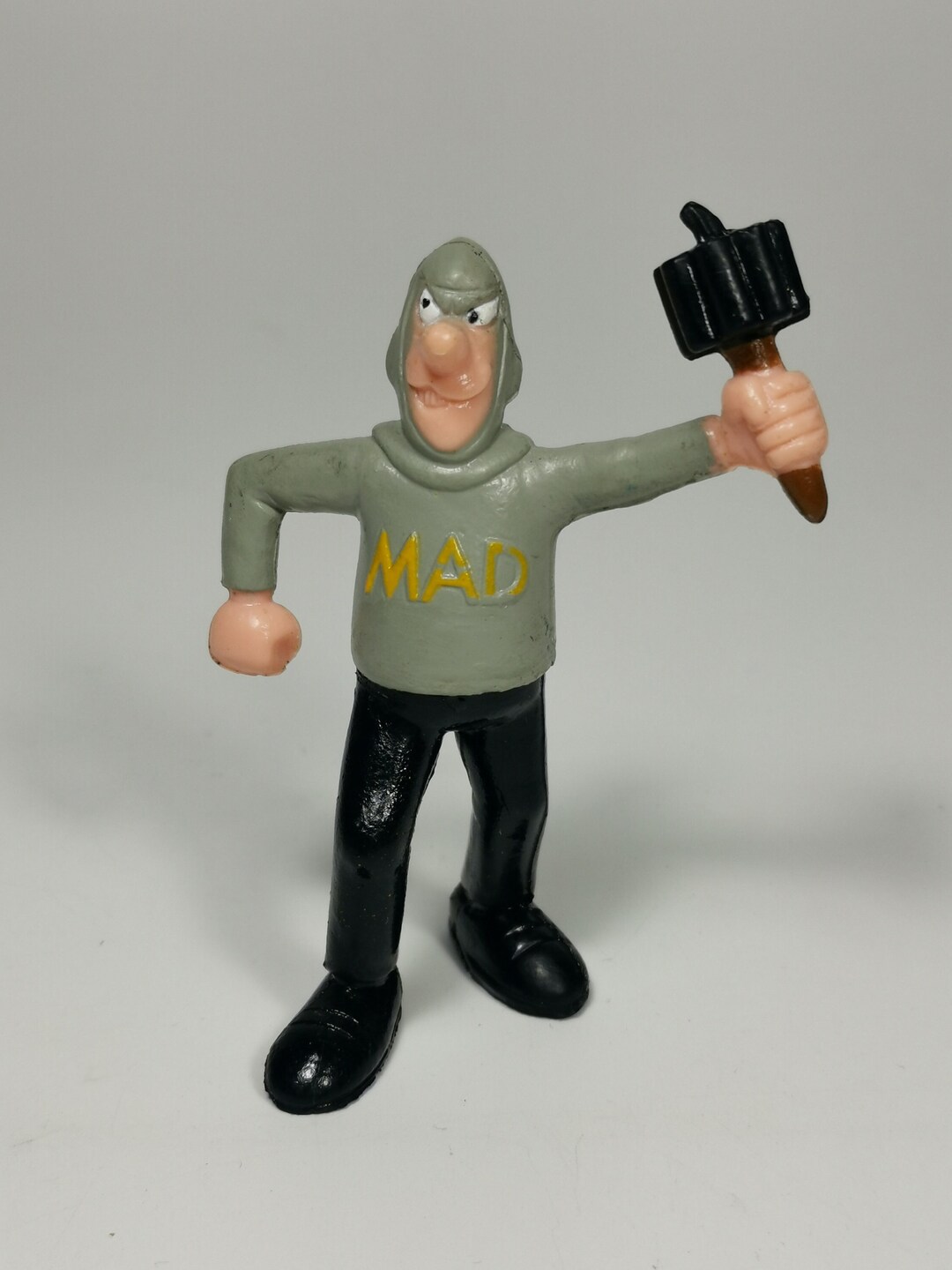 Inspector Gadget M.A.D. Agent Bad Guy Goon Vintage 3" PVC Mini Figure ...