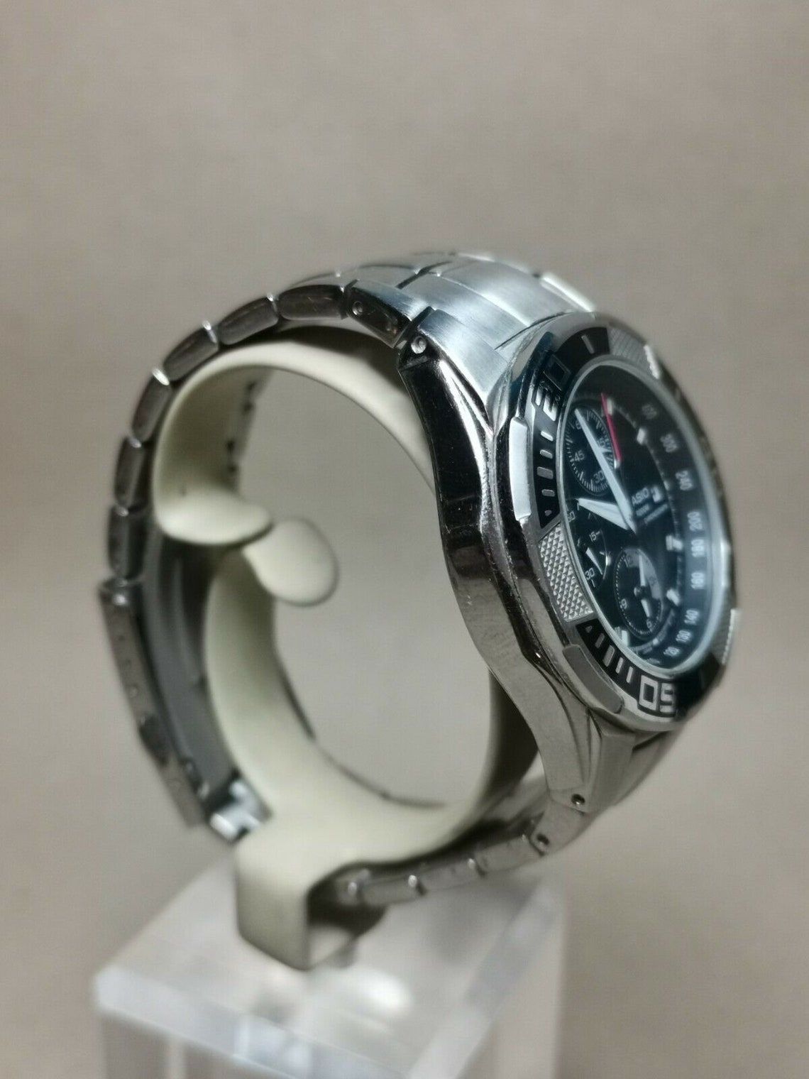 Casio Chronograph Wrist Watch Vintage Analog Quartz Mens Wrist Watch ...