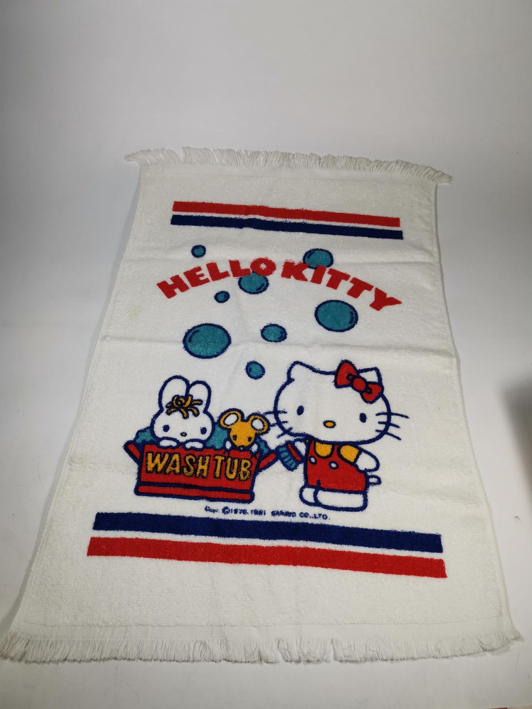 Hello Kitty Advertising Sanrio Made in Japan 1976 1981 Towel - Etsy