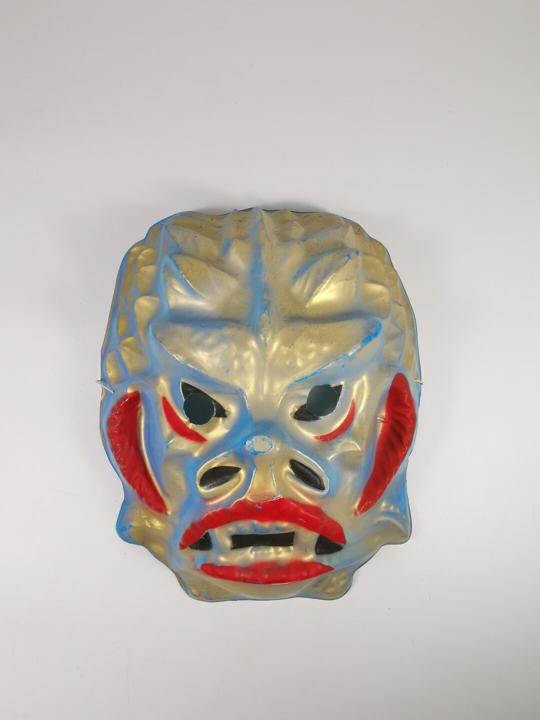 Halloween Carnival Hong Kong Vintage Plastic Mask Monster - Etsy