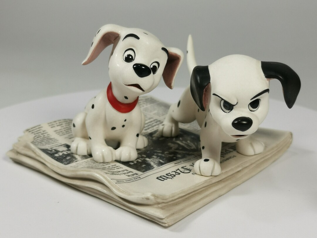 WDCC Disney 101 Dalmatians Figurine Go Get Him Thunder! Lucky Walt ...