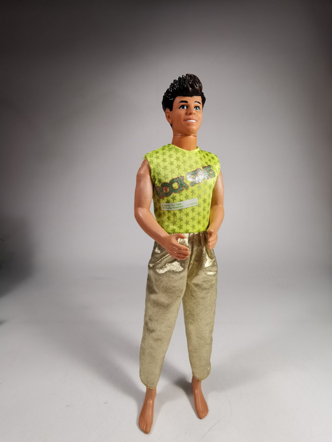 Barbie and the Rockers Derek Doll 1986 Vintage Mattel - Etsy