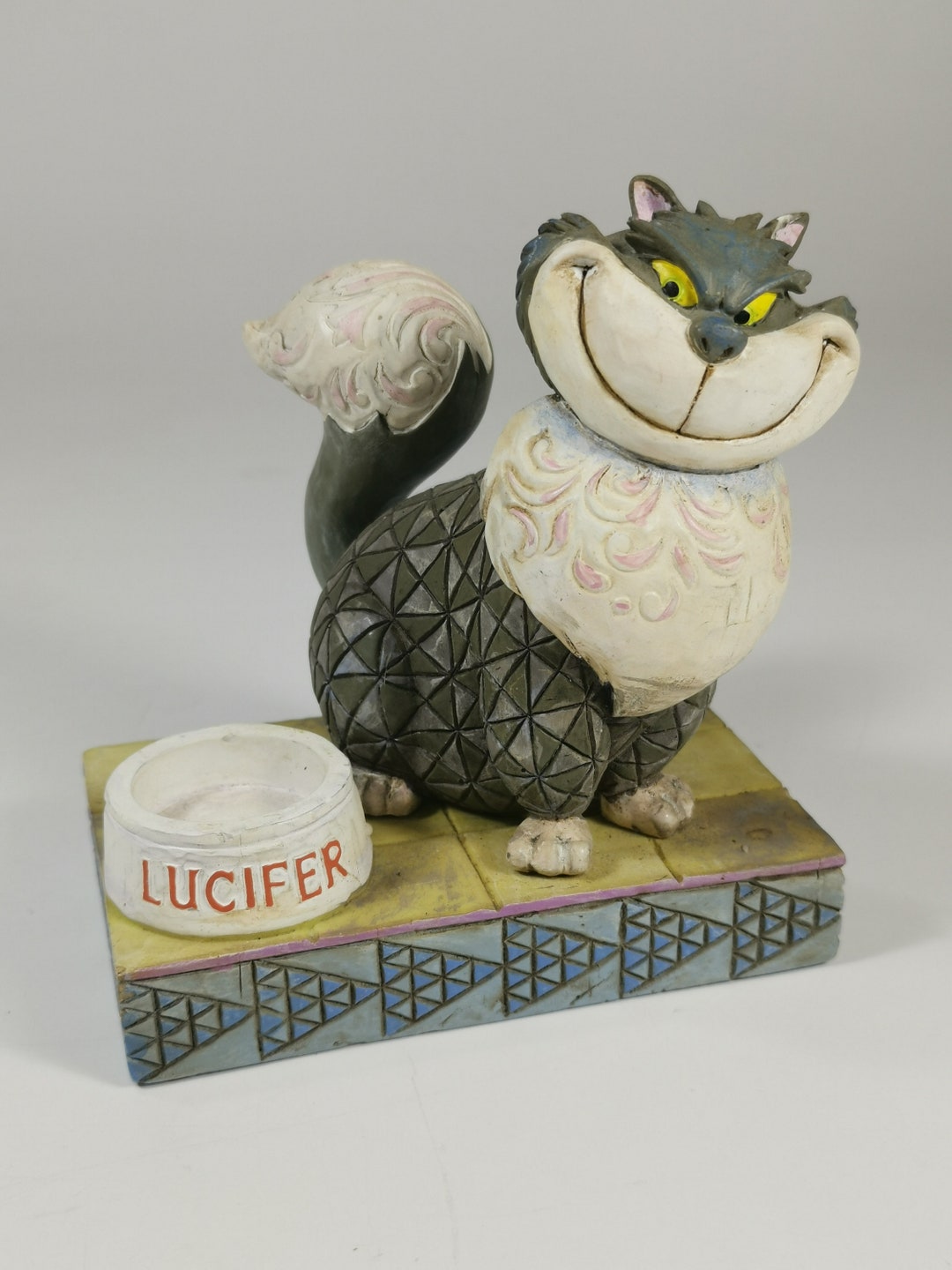Cinderella Devious Lucifer by Jim Shore Disney Traditions NO BOX & COA ...
