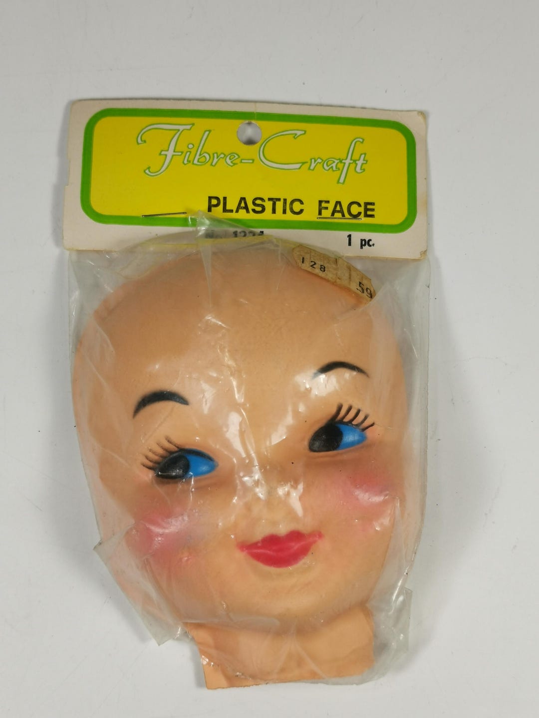 Plastic Doll Face, Old Fashioned Doll Face, Antique Doll Comonent, Doll ...