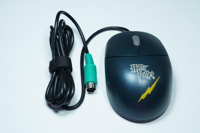 Memorex Harry Potter Optical Mouse With Glowing Logo PS2 Optical Mouse ...
