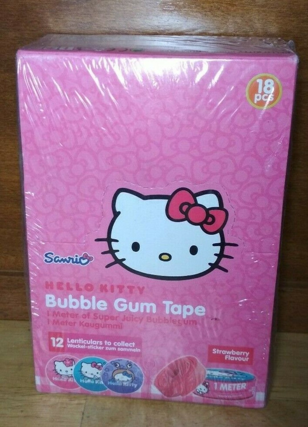 Hello Kitty, Hello Kitty Display Package, Package With Bubble Gum Tape ...