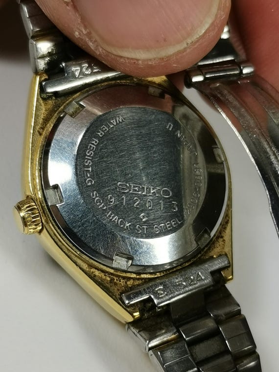 SEIKO, vintage Seiko, model 2906-0031, gold tone, Jap… - Gem