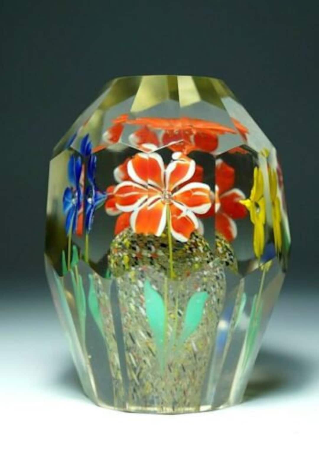 Antique Vintage Cut Glass Decorative Presse Papier/paperweight - Etsy