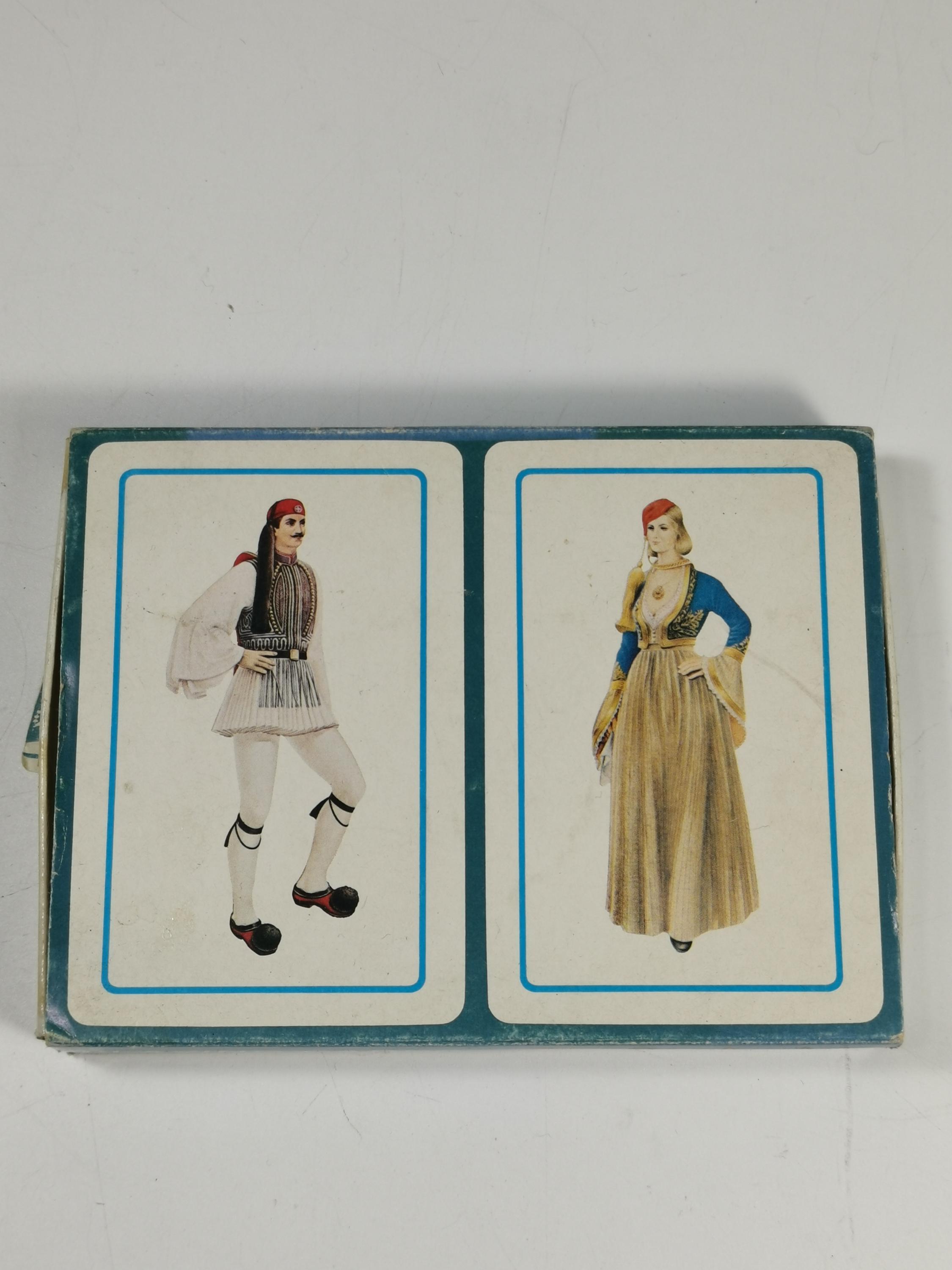 Greek Playing Cards Double Deck,greece Traditionl Souvenir Double Deck ...