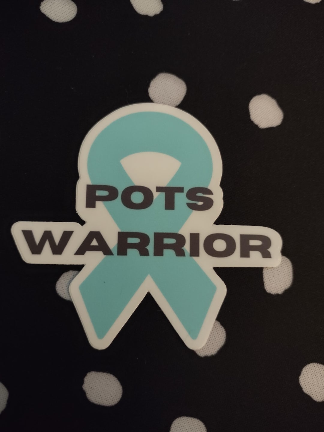 POTS Warrior Sticker | Postural Orthostatic Tachycardia Syndrome ...