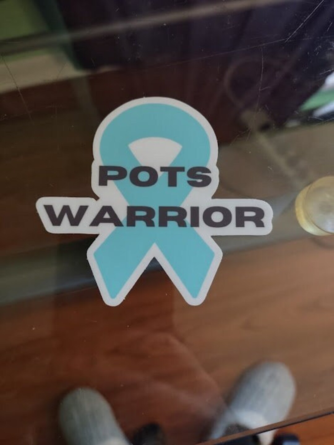 POTS Warrior Sticker Postural Orthostatic Tachycardia Syndrome Warrior ...