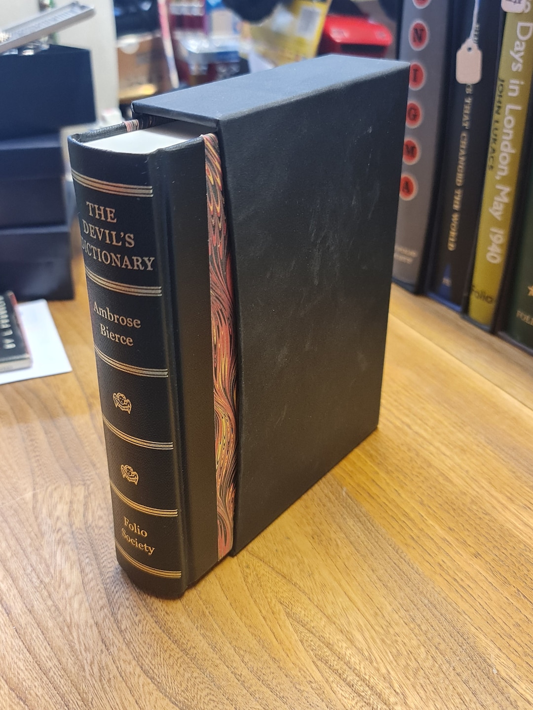 Folio Society, the Devil's Dictionary, Ambrose Bierce - Etsy
