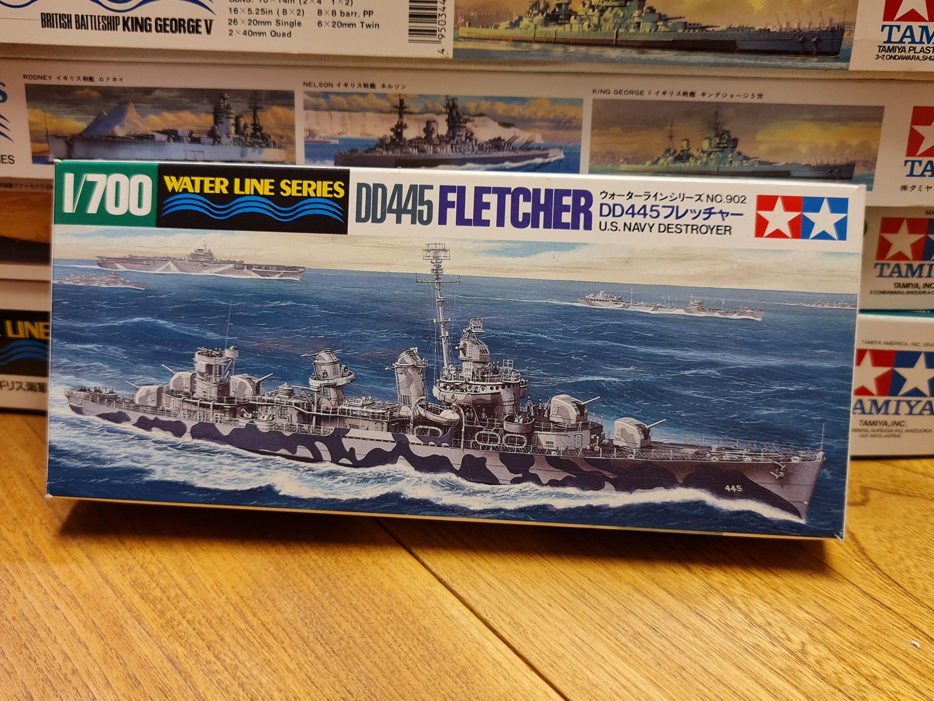 Tamiya Water Line Series 1/700 DD445 Fletcher U.S Navy Destroyer - Etsy