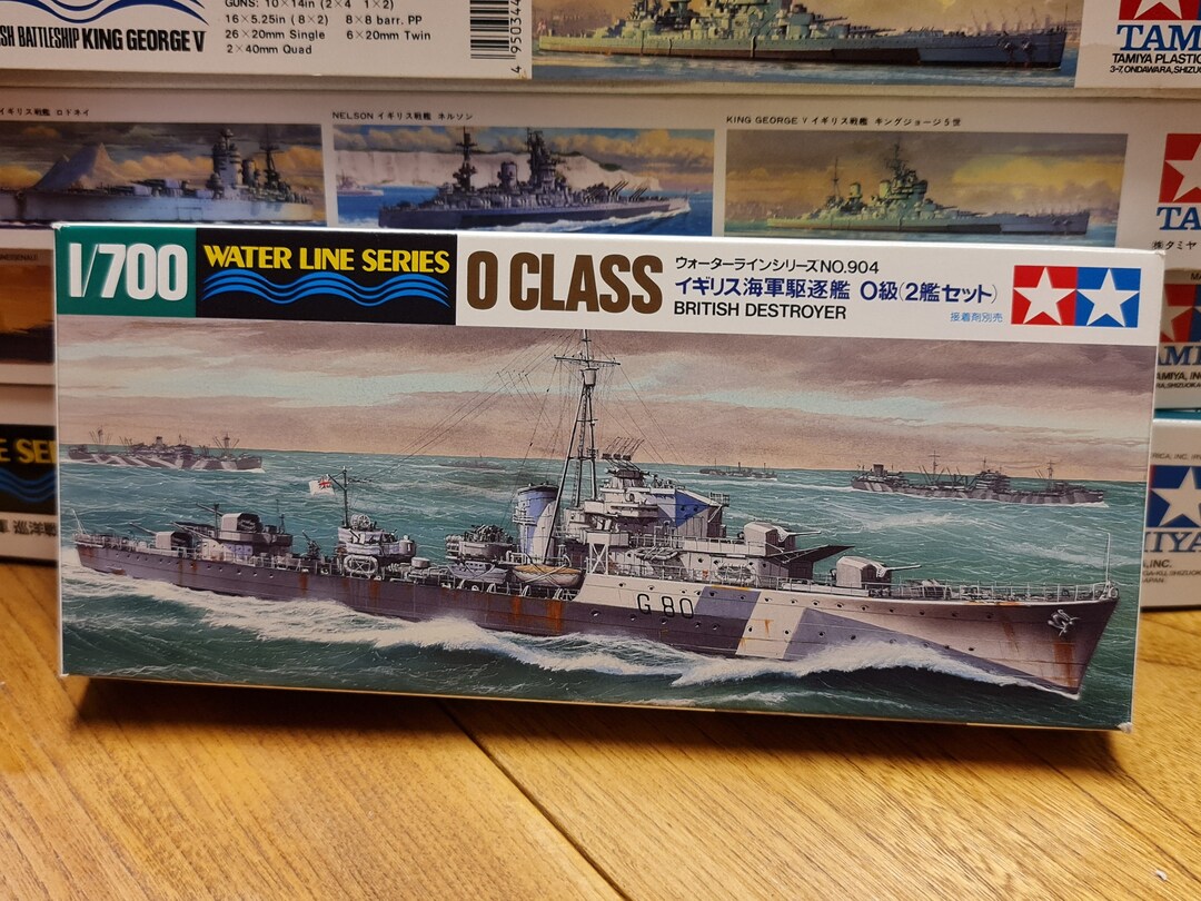 Tamiya Water Line Series 1/700 O Class British Destroyer - Etsy Australia