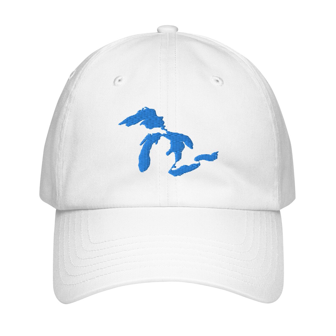 Just the Lakes Hat - Clear Blue - Great Lakes Under Armour® Dad Hat ...